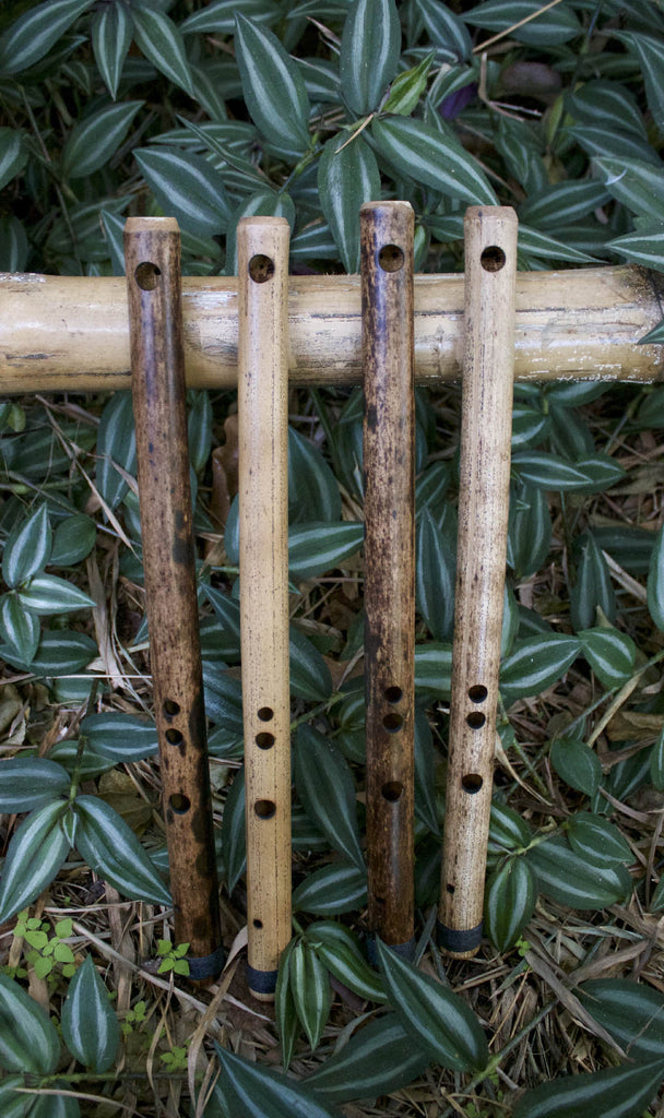 SIDE BLOWN FLUTE - In-Sen | Bamboo Body - Exotic Scale – Erik the ...